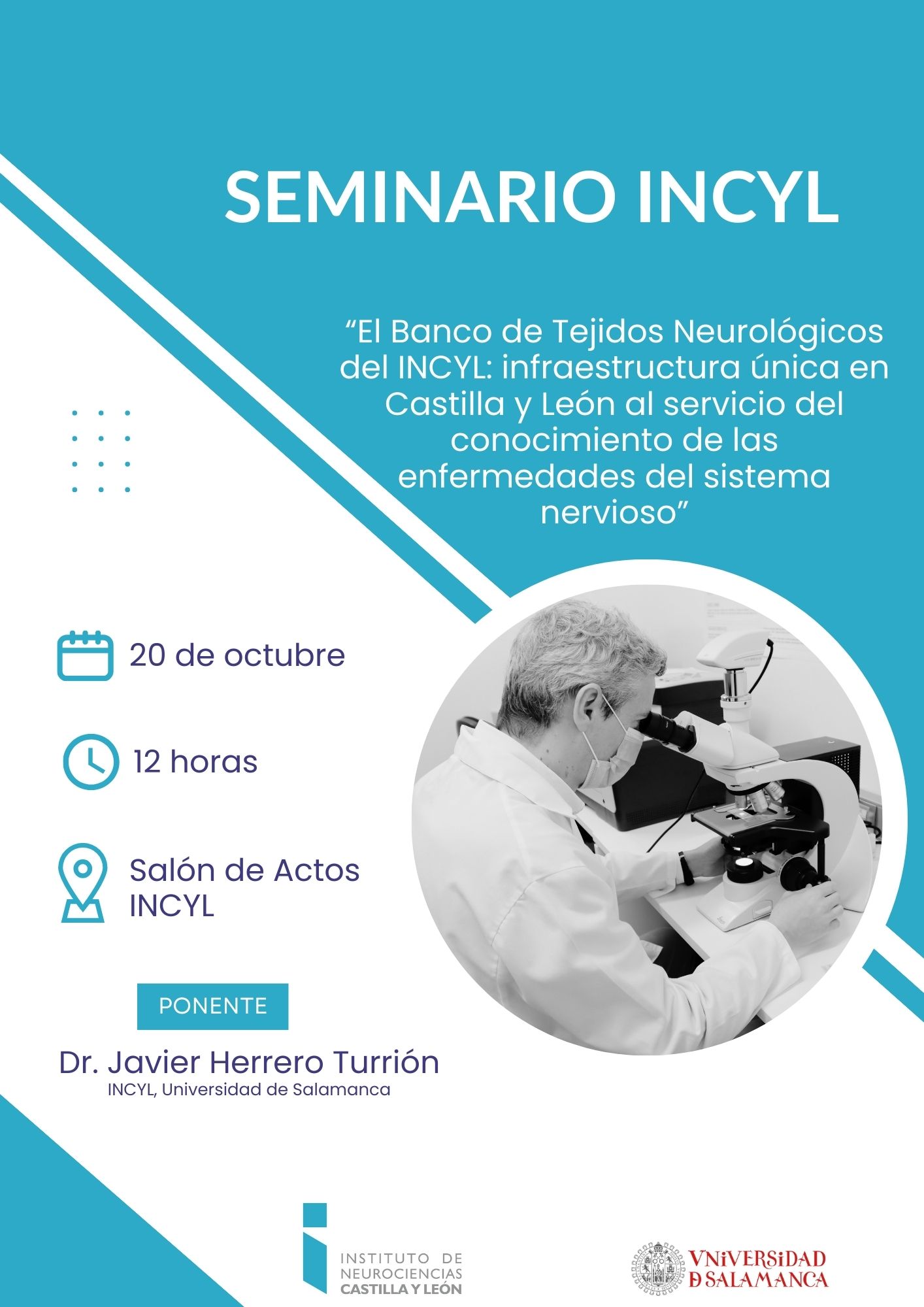 Seminario INCYL 2023/2024: Dr. Javier Herrero Turrión - Instituto de ...