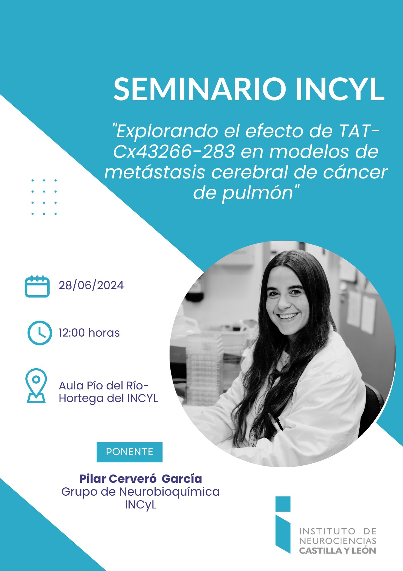 Seminario - Pilar Cerveró García - Instituto de Neurociencias de ...