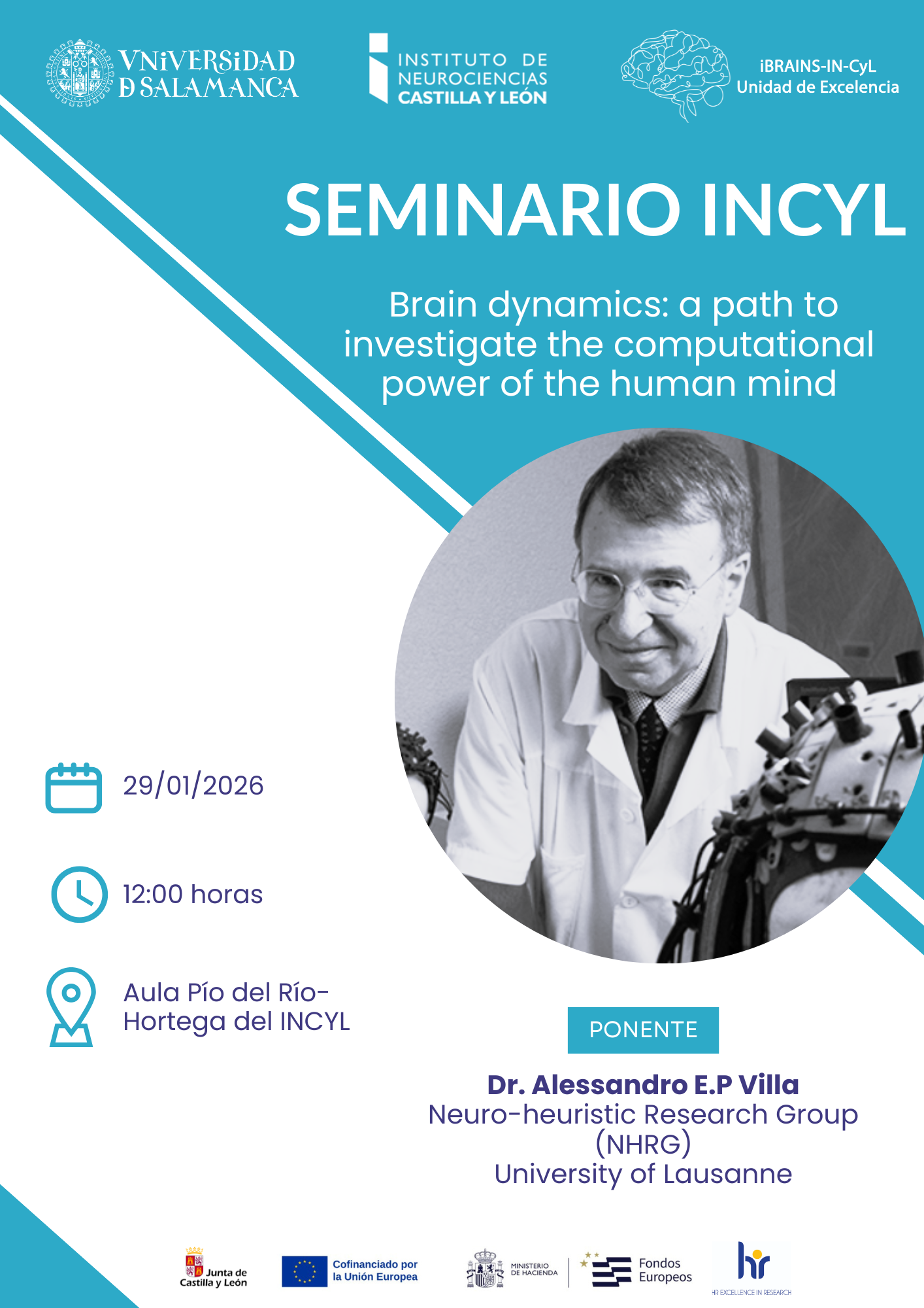 Seminario INCyL - Alessandro E.P Villa - Instituto de Neurociencias de ...